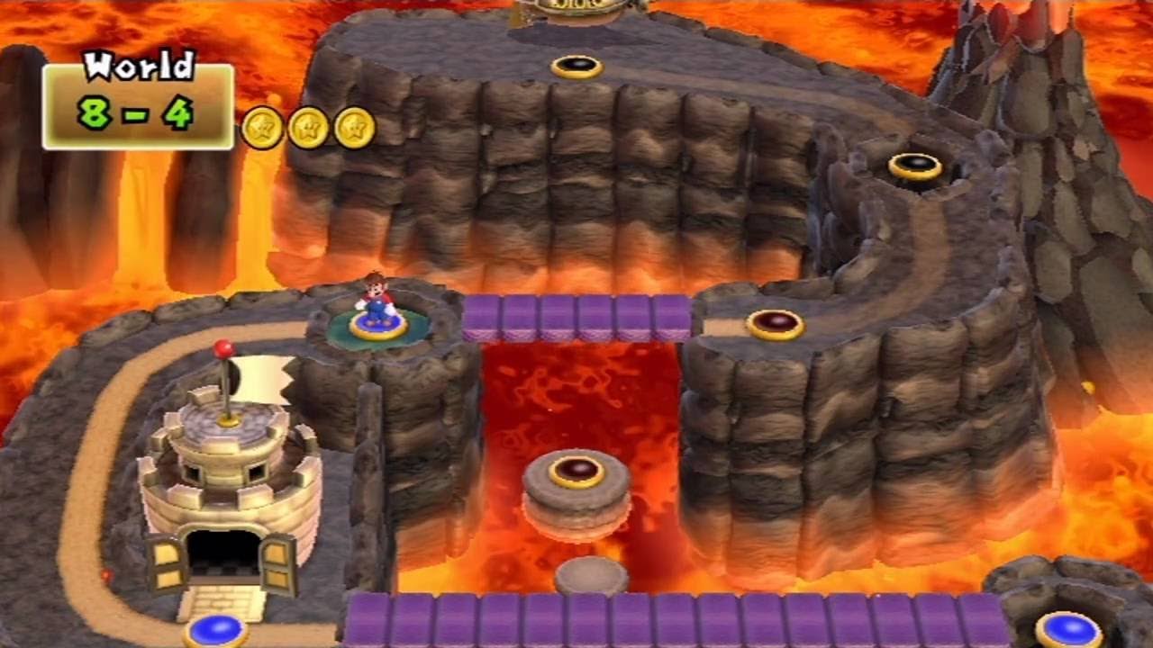World 8: Lava Land - New Super Mario Bros. Wii (Two Pianos) - YouTube