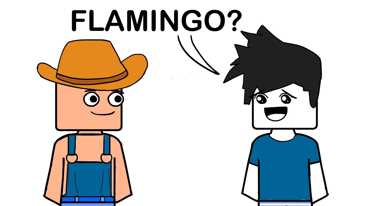 Flamingo in Roblox be like.. - YouTube