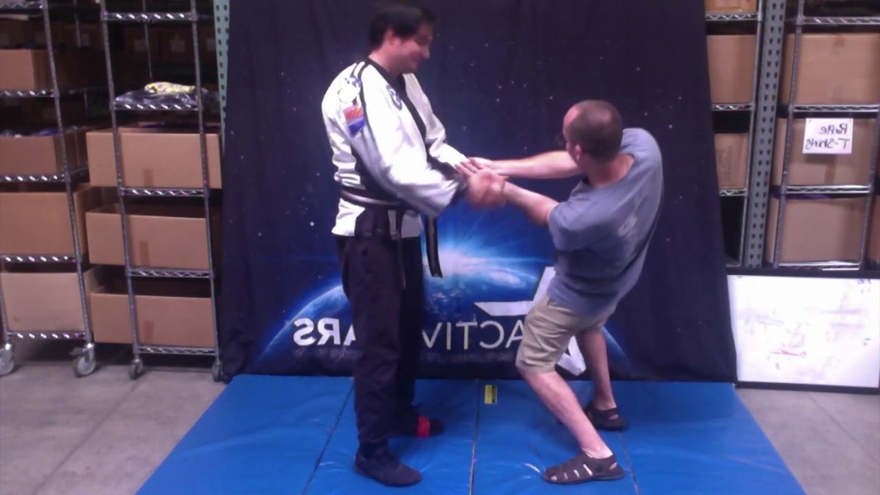 Self Defense - Single & Double Hand Grab - YouTube