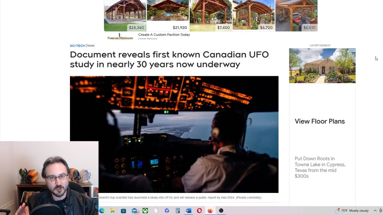 Canada Launches Its Own UFO / UAP Program! - YouTube