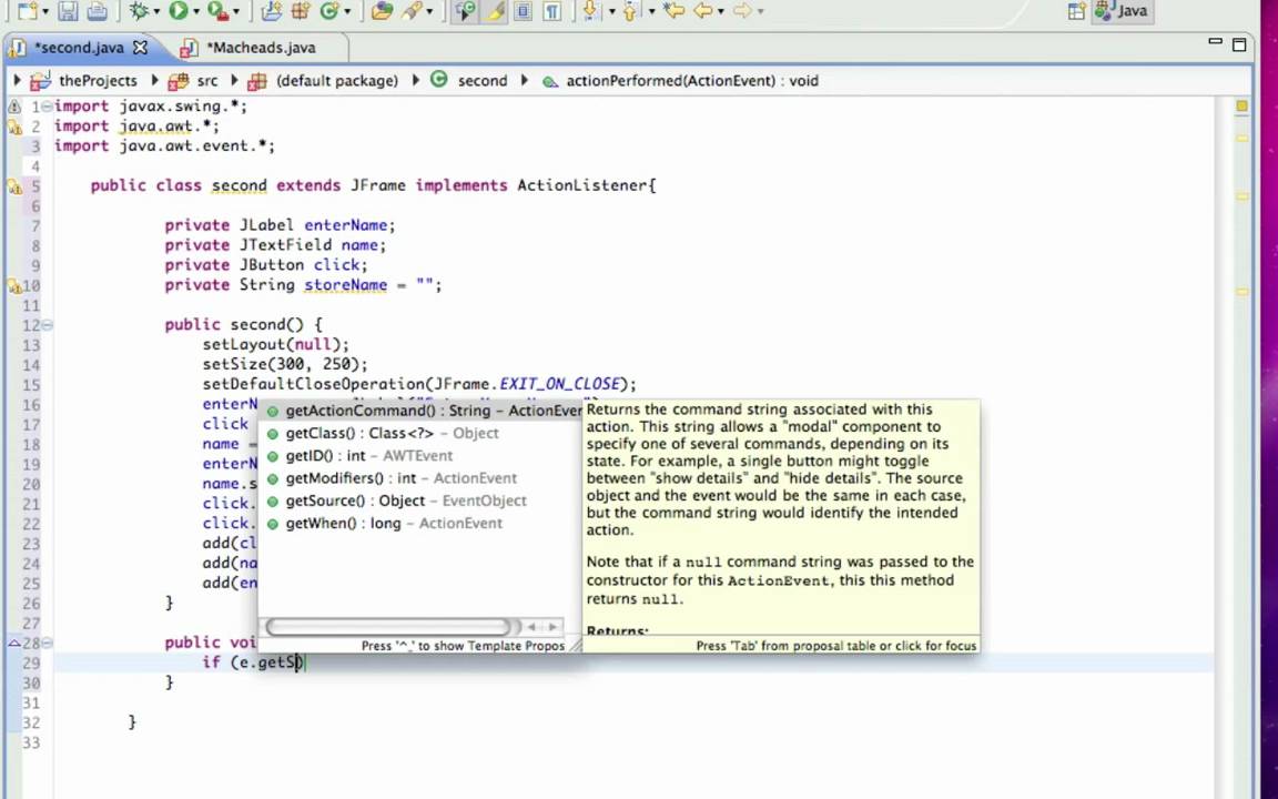 Java GUI Lesson 4 | JButton and ActionListener - YouTube