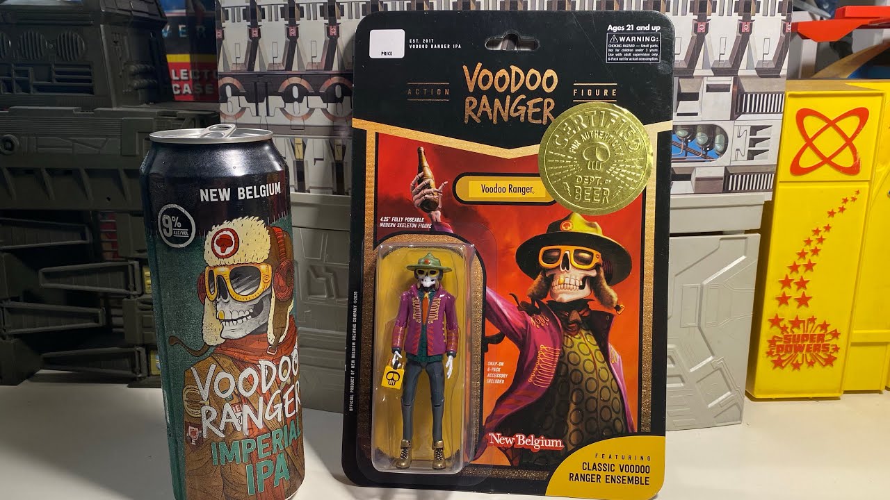 Voodoo Ranger 4.25” Action Figure !!! - YouTube