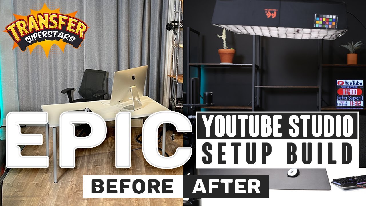 Upgrade Your YouTube Game: Full Tour of Our New Studio Setup - YouTube