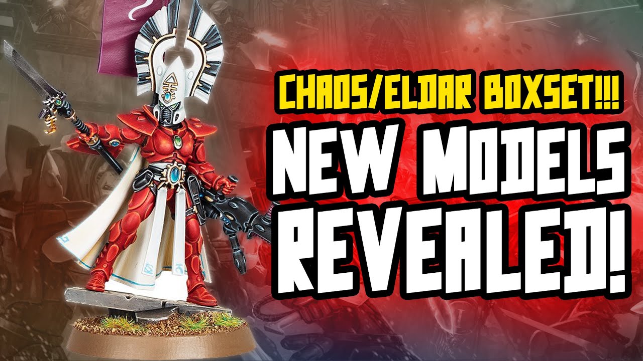 NEW ELDAR & CHAOS MODELS REVEALED! GLORIOUS BOXSET! - YouTube