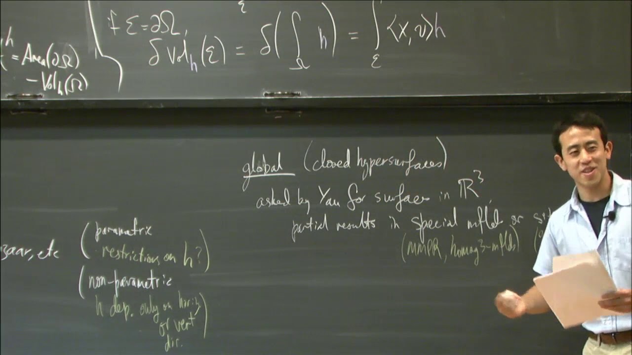 Construction of hypersurfaces of prescribed mean curvature - Jonathan ...
