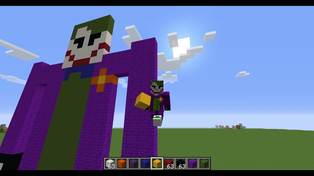 i built my own character in minecraft - YouTube