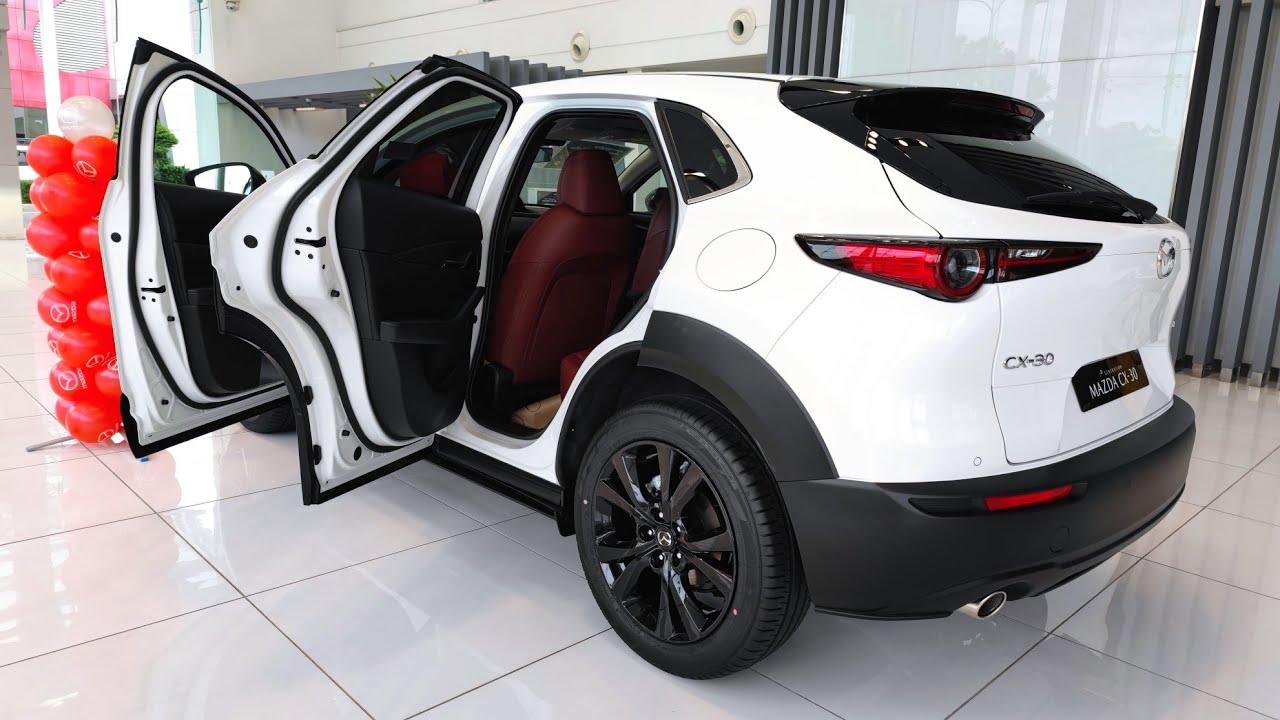 All-New 2024 Mazda CX-30 White Color | Mazda CX-30 2024 - YouTube