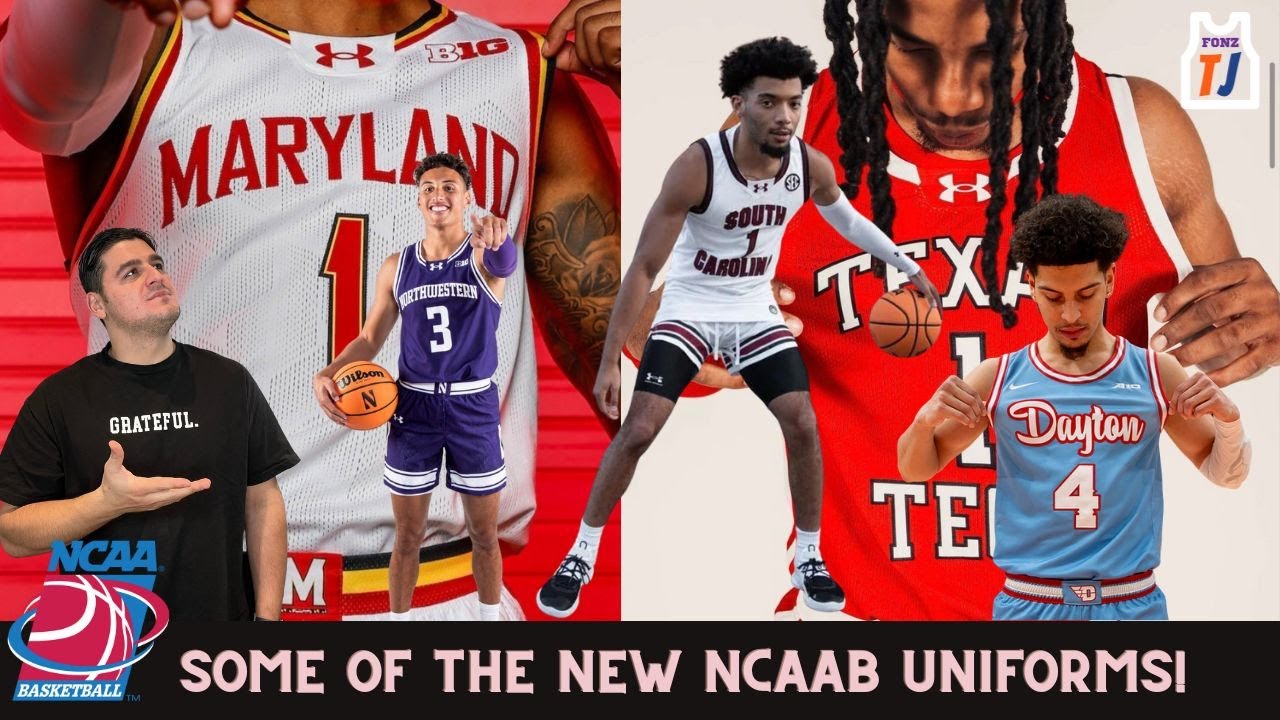 Some of the New 23/24 NCAA Basketball Uniforms We Will Be Seeing! | FTJ ...