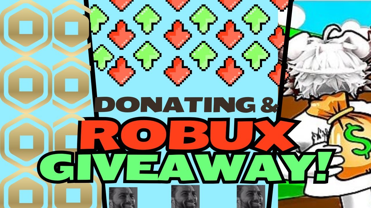 Free robux giveaway! - YouTube