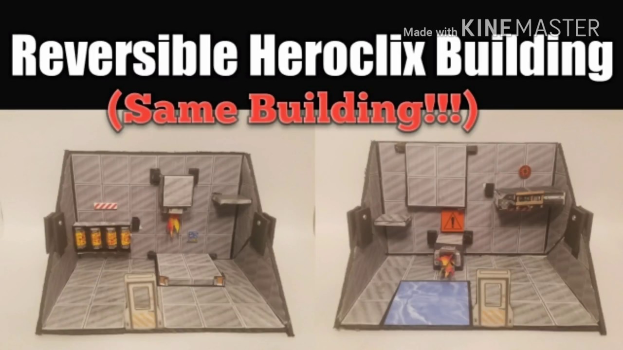 Reversible Heroclix Building!!! - YouTube