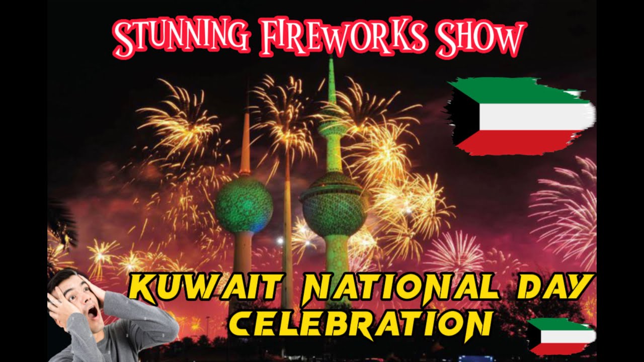 😱Stunning Fireworks 🤩 Show Lights Up Kuwait’s Sky 🔥| 🔥Kuwait Firework ...