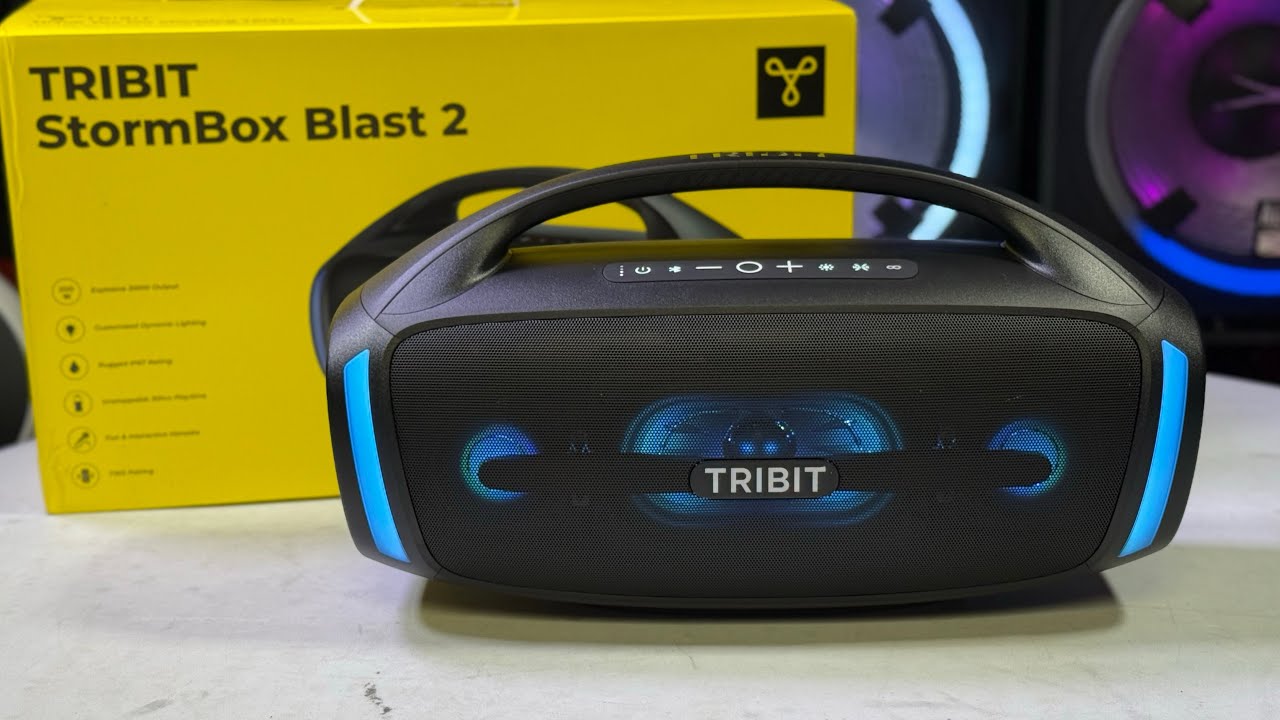 Tribit StormBox Blast 2 - This Speaker is INSANE! - YouTube