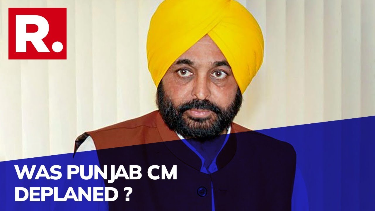 Punjab CM Bhagwant Mann Deplaned From Lufthansa Plane For Being Drunk ...