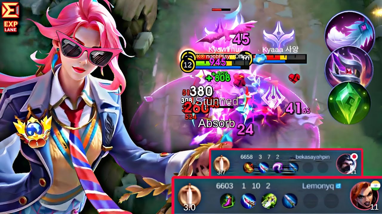 BEST SOLO RANK PUSH HERO | SILVANNA GAMEPLAY | SILVANNA MLBB | MLBB #mobilelegends - YouTube