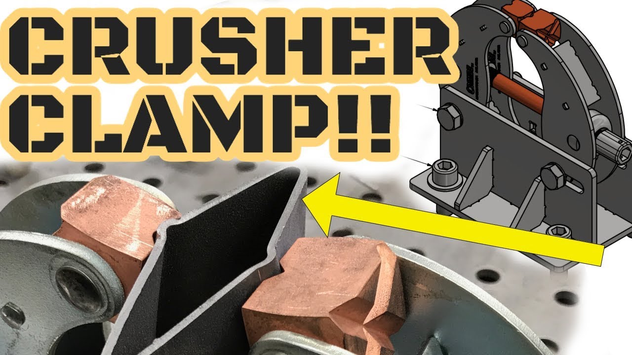 CRUSHER CLAMP VISE - Featuring the Dimide Welding and Fabrication Clamp ...
