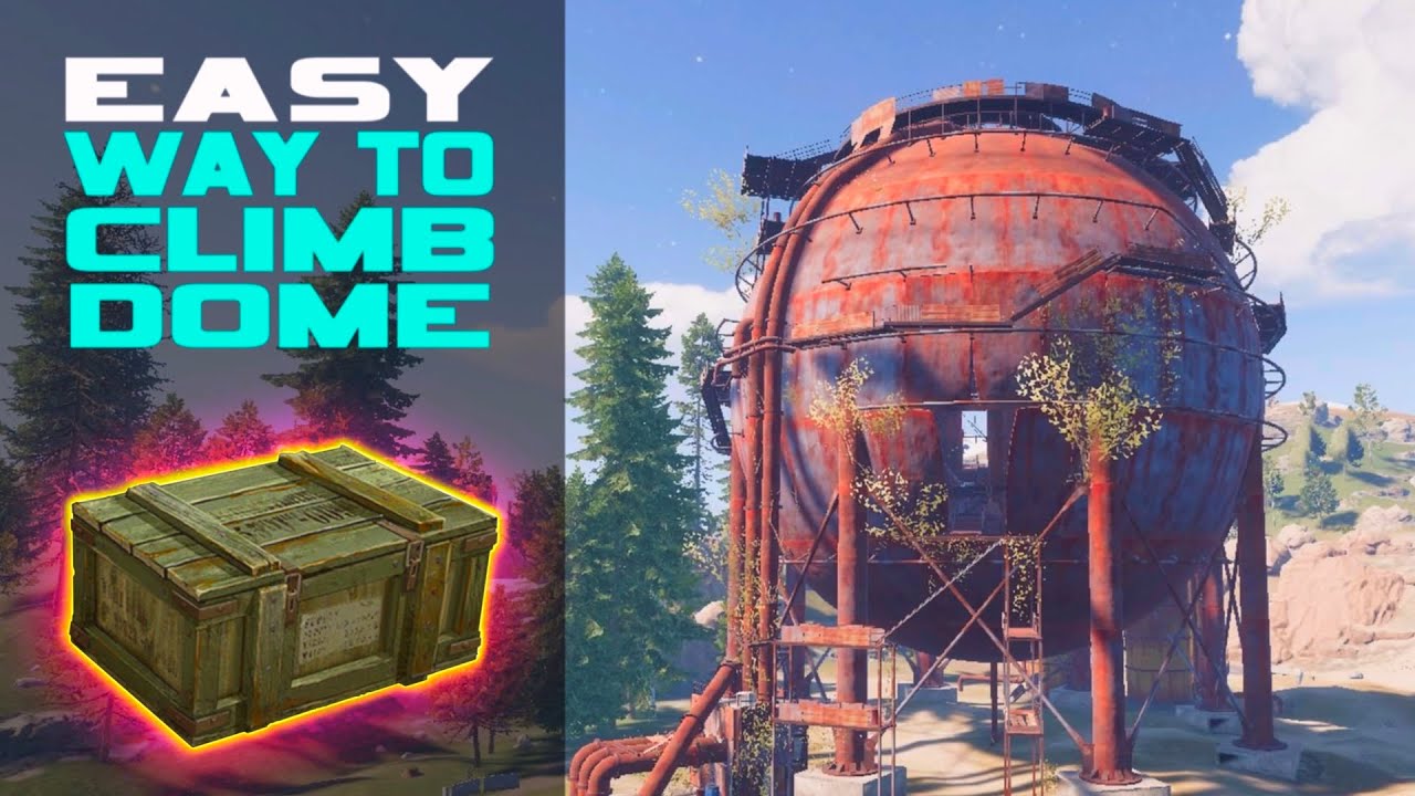 Rust - EASY Way To Climb DOME - YouTube