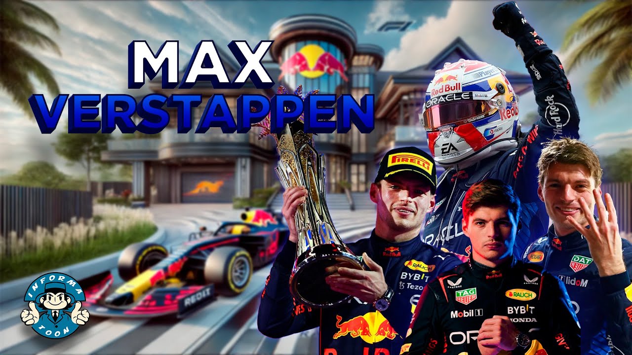 Así Vive El REY De La FORMULA 1 : Max Verstappen.. - YouTube