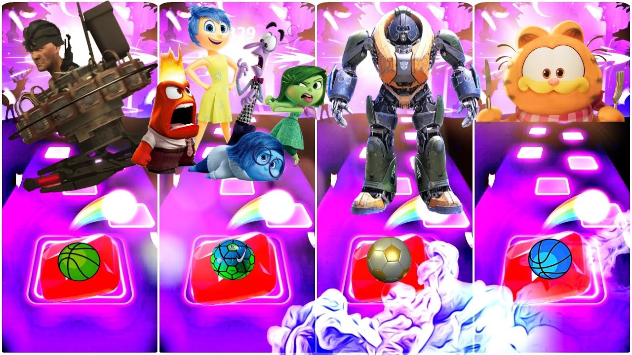 SKIBIDI TOILET 🆚 INSIDE OUT 2 🆚TRANSFORMERS 🆚 GARFIELD Coffin dance ...
