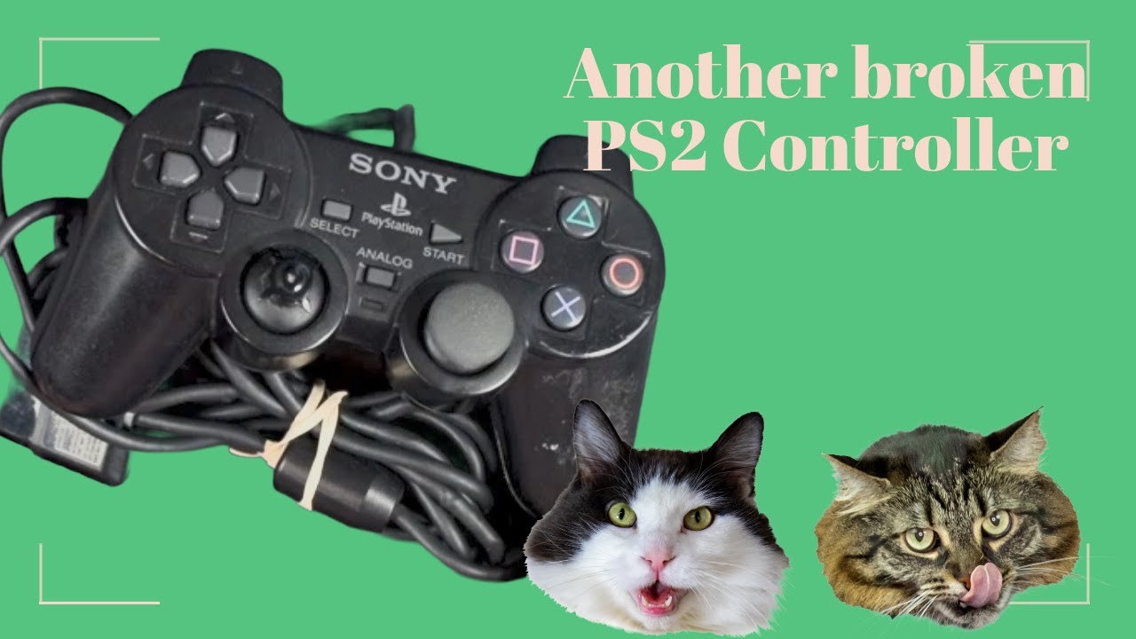 Saving a PlayStation 2 Controller From the Trash – Cord Replacement Fix ...