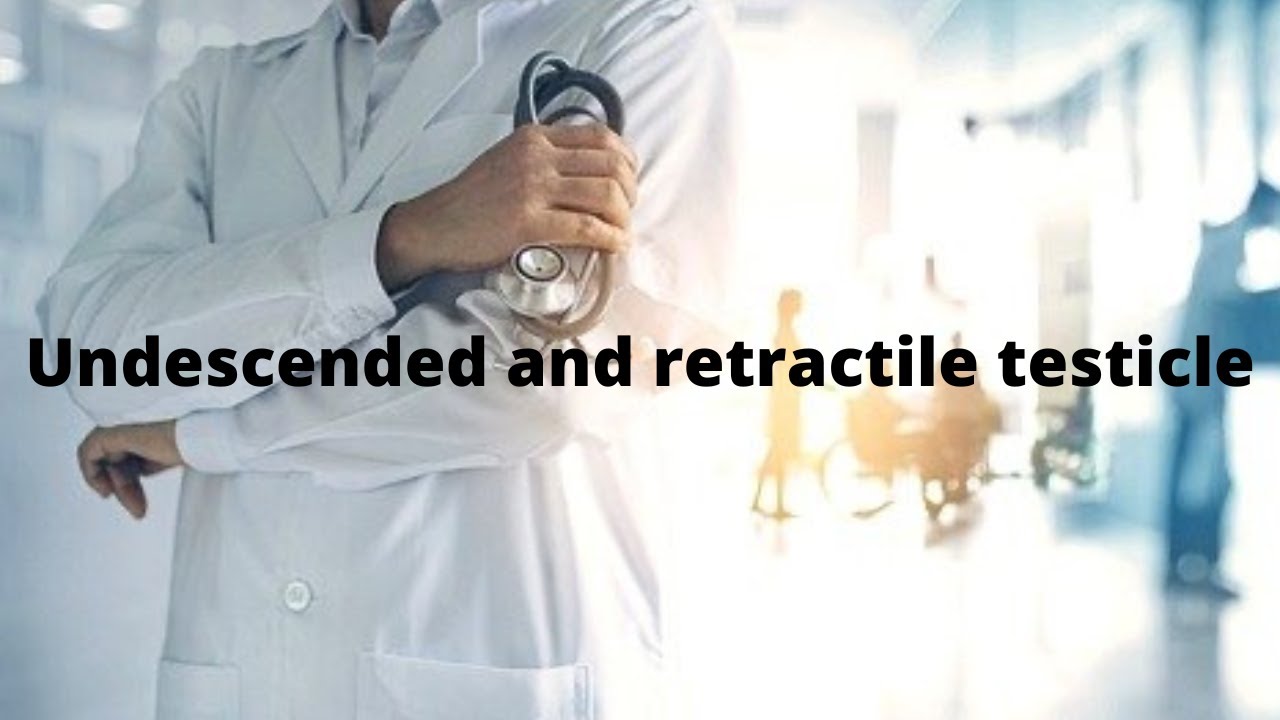 S8e7 Difference Between Undescended And Retractile Testicles Youtube