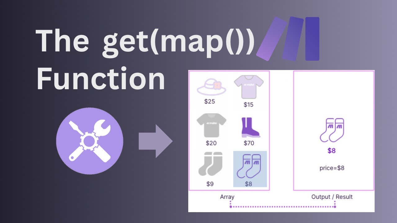 Make Academy get(map()) Tutorial - YouTube
