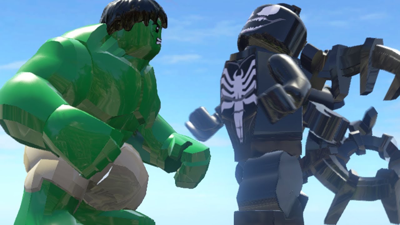 Hulk Vs Venom(Transformation) - Lego Marvel Super Heroes Games - YouTube