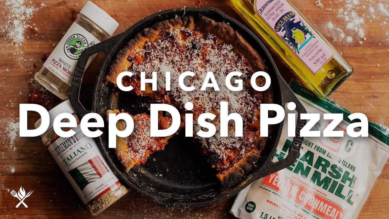 Chicago Deep Dish Pizza - YouTube