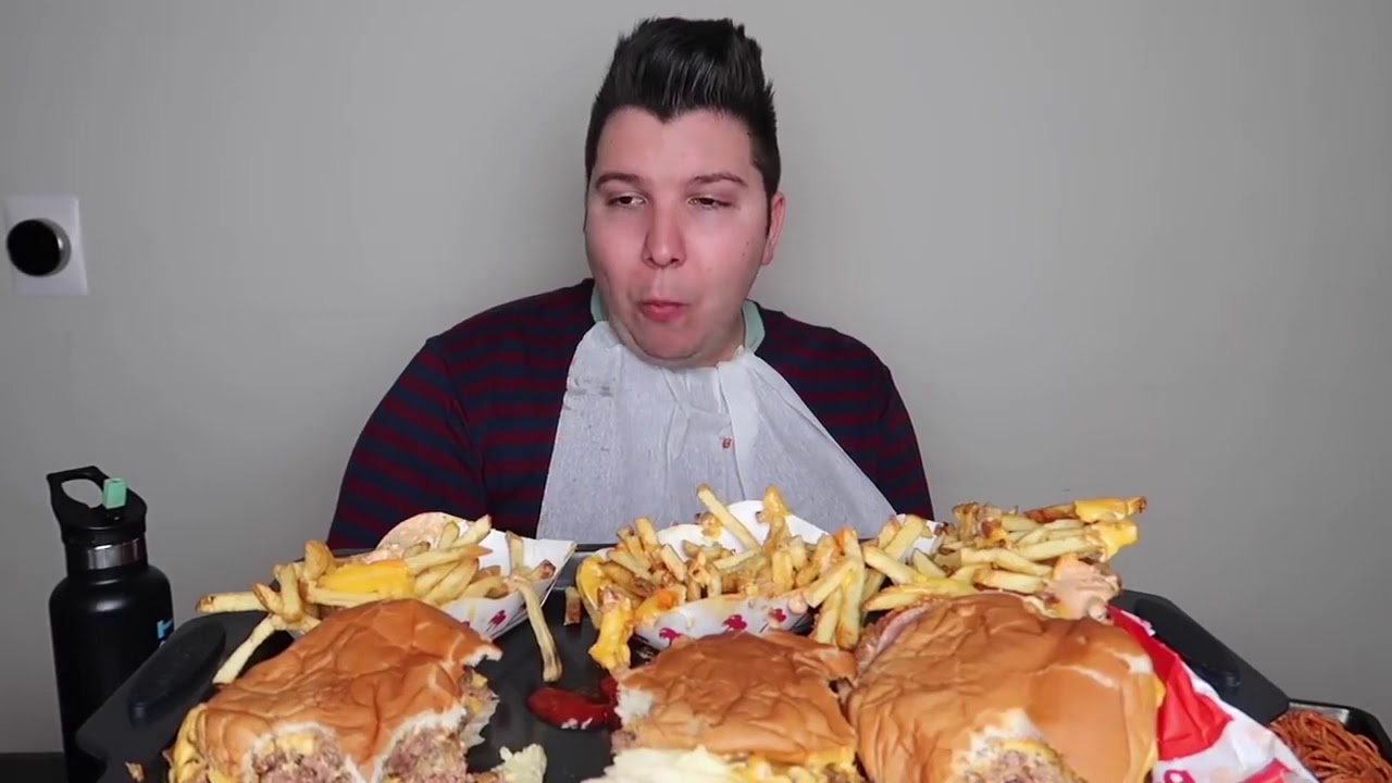 Nikocado Avocado Drops His Food - YouTube