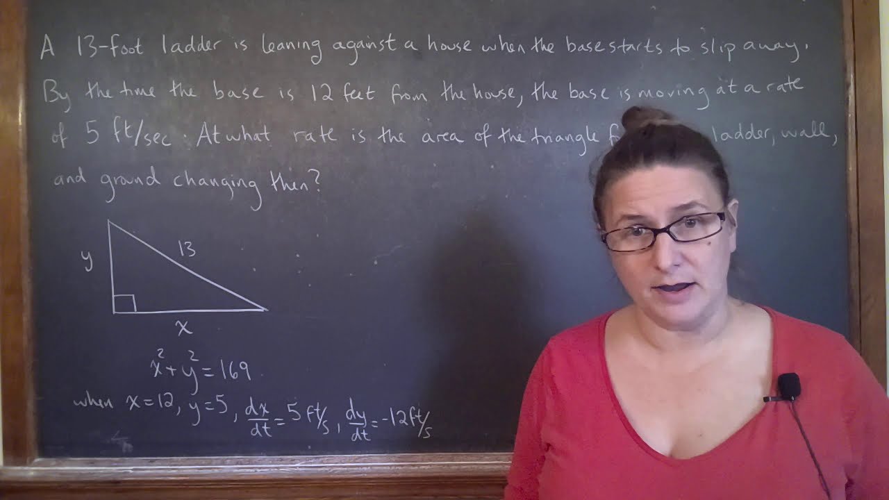 Related rates -- other variations on the ladder sliding down the wall ...