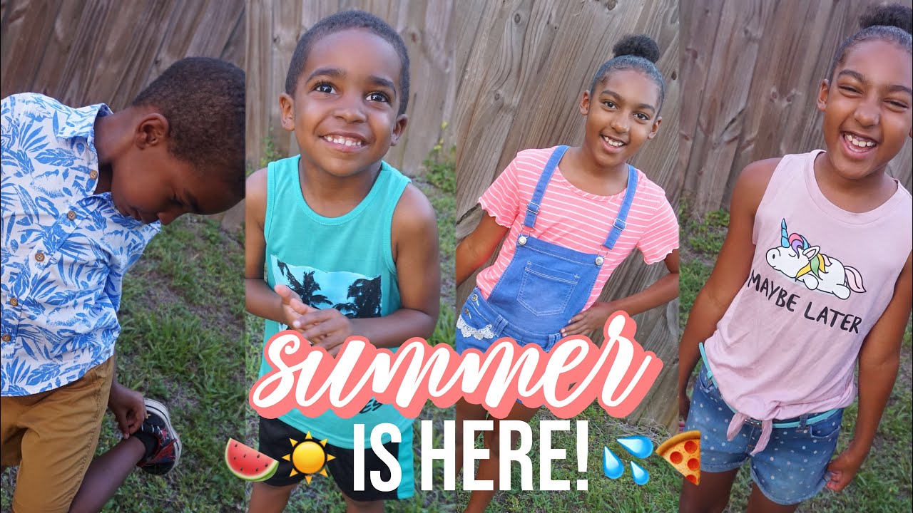 KIDS SUMMER CLOTHING HAUL + TRY ON! | CassieThatGirl - YouTube