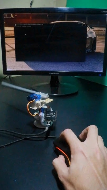 Servo Turret 2 | Mouse Controlled | #fyp #servo #arduino #arduinoproject #satisfying #trending # ...
