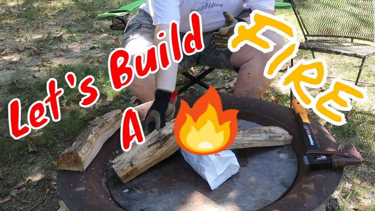 How To Get Your Campfire Going - YouTube