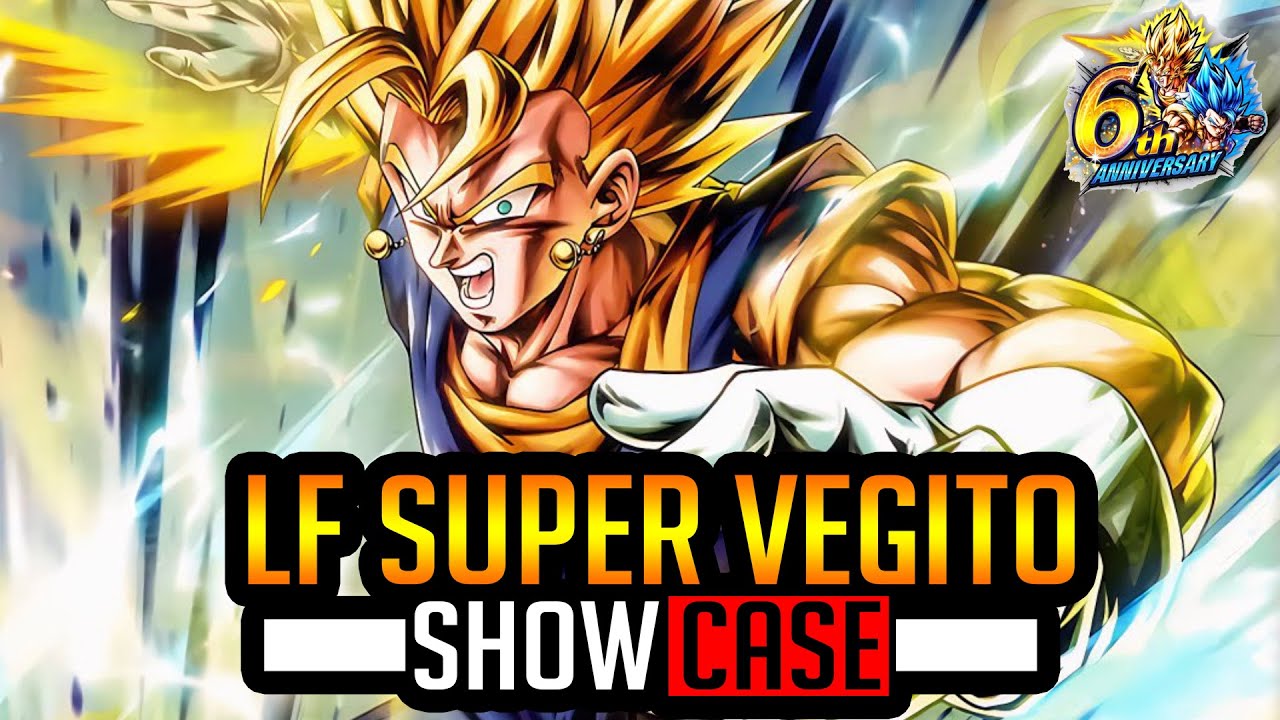 BEST UNIT IN THE GAME? NEW LF SUPER VEGITO SHOWCASE - YouTube