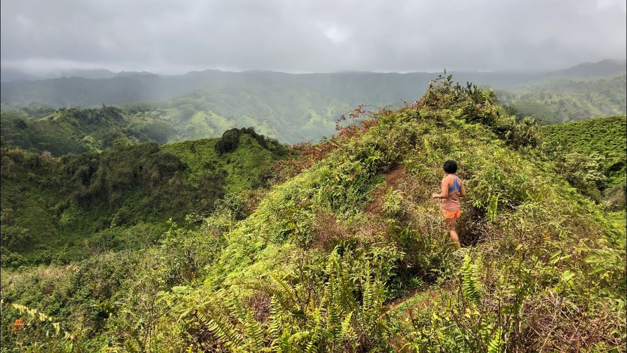 Hiking Kuilau Ridge Trail in Kauai, Hawaii - YouTube