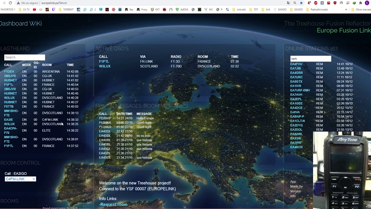 Configuración Básica Pi-star DMR2YSF - EUROPELINK - BM API - YouTube