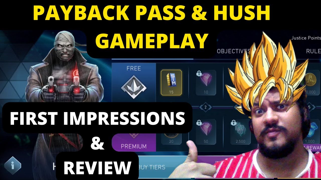 Injustice 2 Mobile Payback Pass and Hush Gameplay First Impressions ...