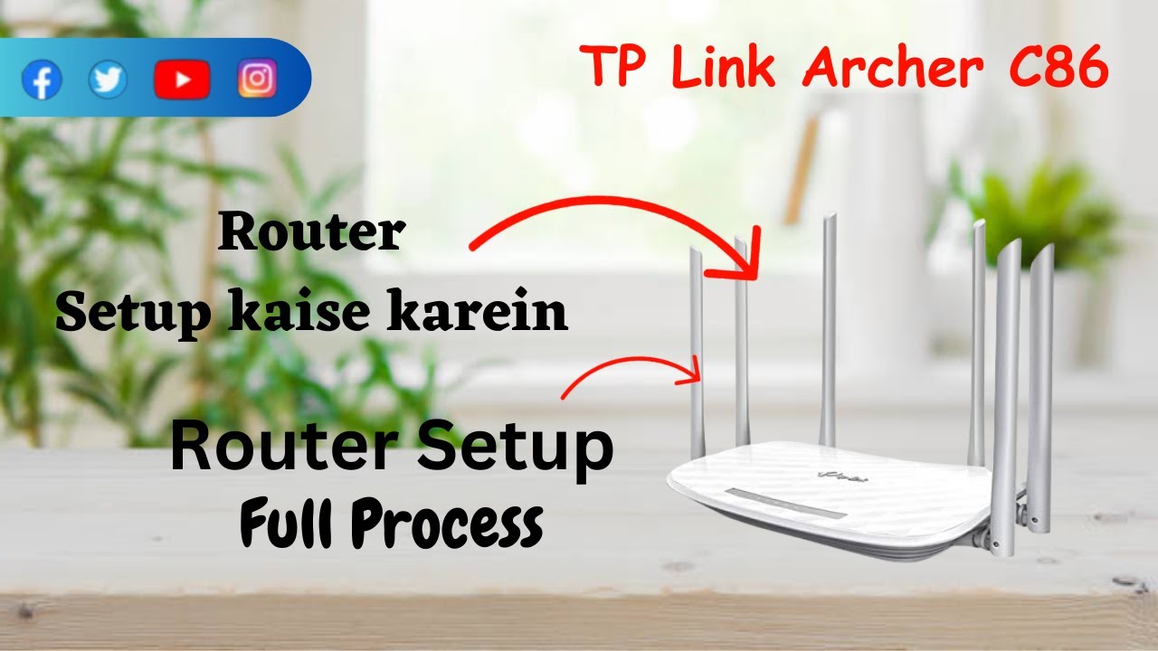 TP Link Archer C86 Setup | Setup Kaise Karein | Router Full Detail ...