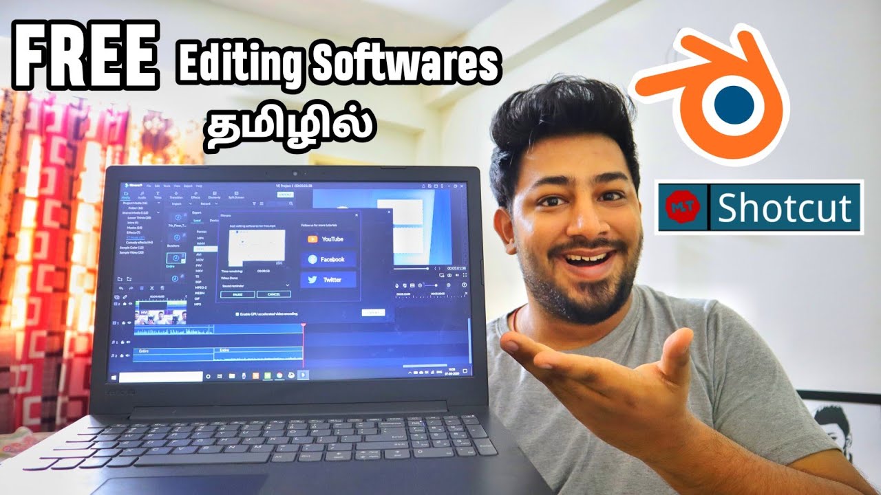 5 Best Editing Softwares for free in 2020 தமிழில் 😍 - YouTube
