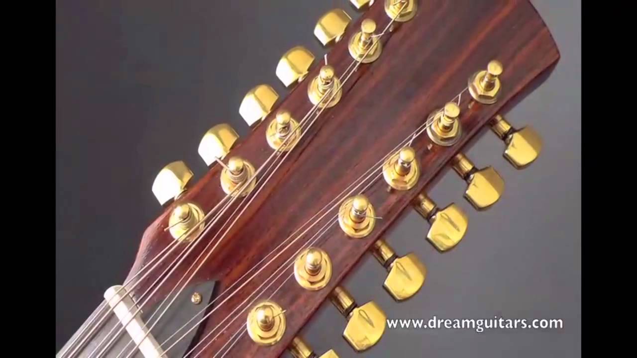 1987 Sobell 12 String Archtop Indian/European at Dream Guitars - YouTube