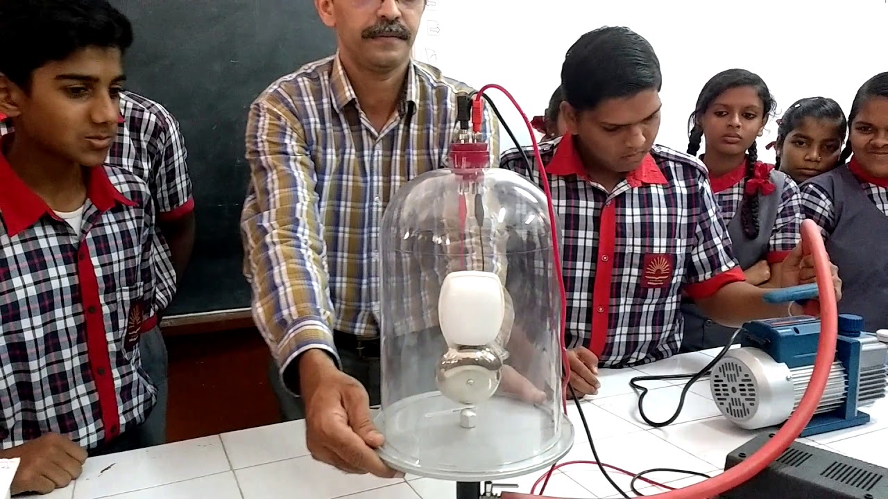 Experimental demonstration to prove sound requires a material medium ...