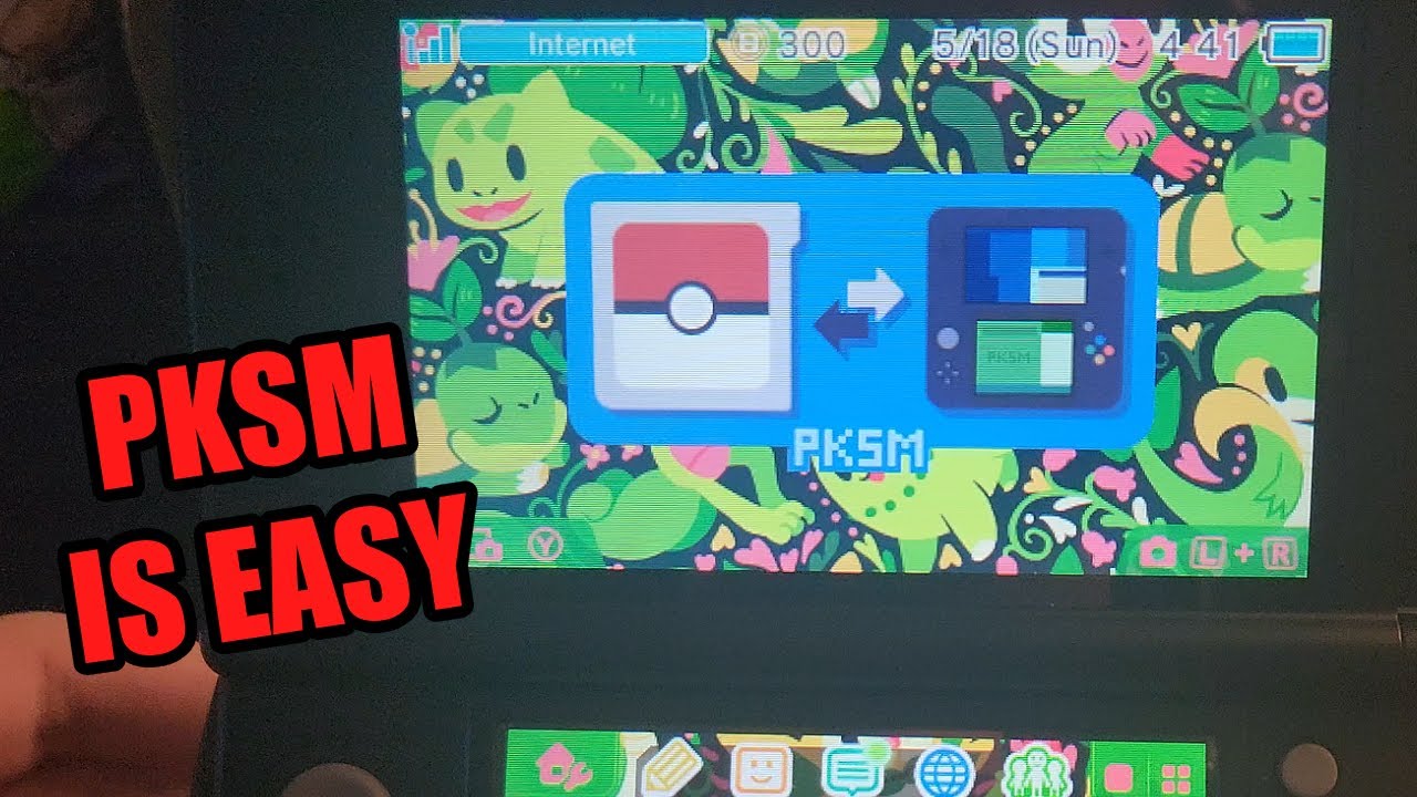 How to Get & Use PKSM on your Modded 3DS - YouTube