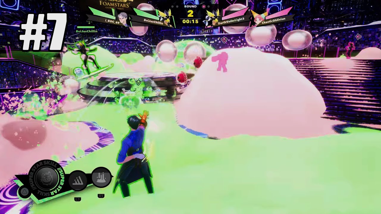 FOAMSTARS Multiplayer Gameplay #7 - YouTube