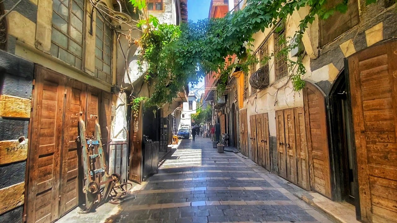 Damascus, Qanawat Walking Tour (1) | Syria 2022 - YouTube