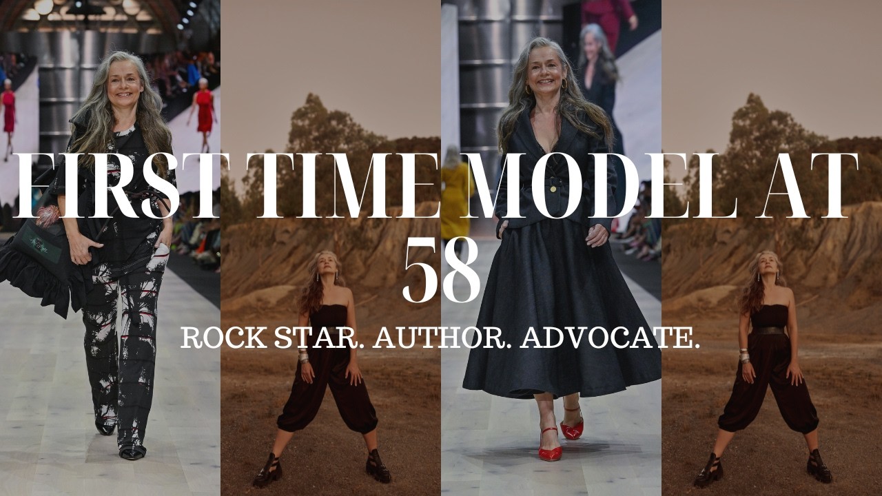 First-Time Model at 58 | From Silence to Rock Singer, Author, and Women ...