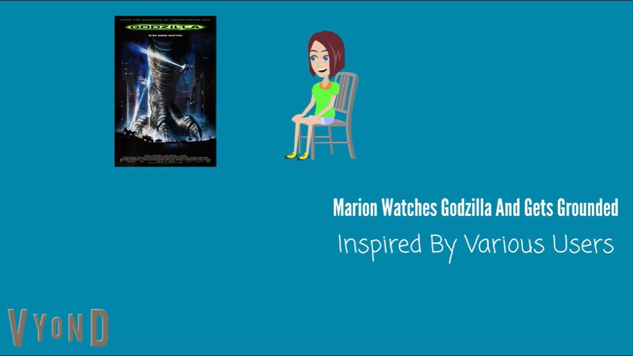 Marion Watches Godzilla And Gets Grounded - YouTube