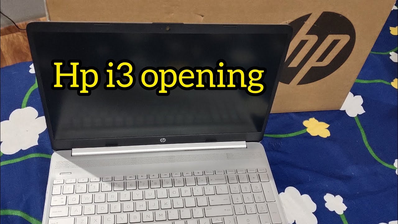hp i3 gen 11 laptop opening #hplaptop #blog - YouTube