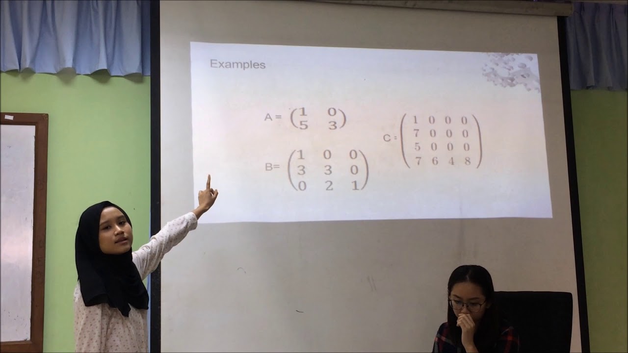 Linear Algebra : Special Types of Square Matrices - YouTube