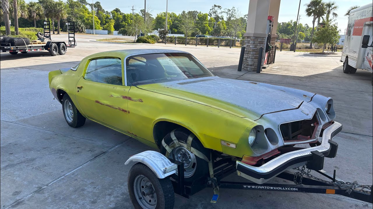 Abandoned Camaro Will It Run And Drive?!? - YouTube