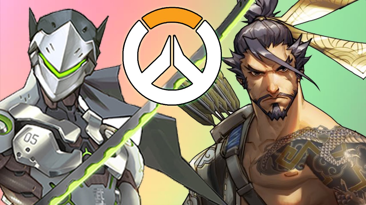 Hanzo VS Genji ~ Overwatch Solo Funny Moments - YouTube