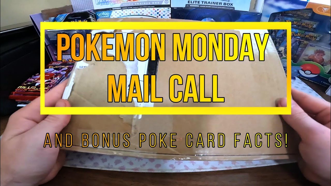Pokémon Monday Mail Call: Jumbo Pokémon Cards?! - YouTube